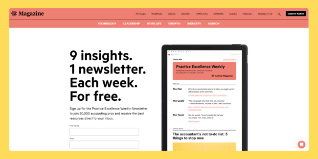 10 Great Examples Of Newsletters For Accountants To Learn From